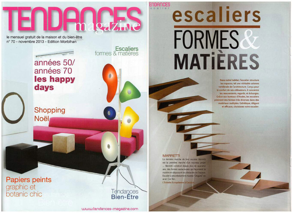 Marretti®Italy in other magazines - Marretti Stairs